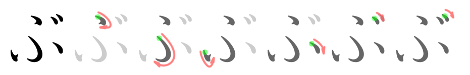 Hiragana Diagram ぶ – Paul Baptist's Japanese Blog